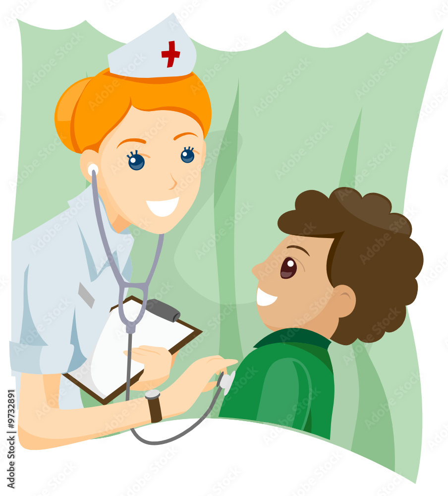 School Clinic Stock Vector | Adobe Stock