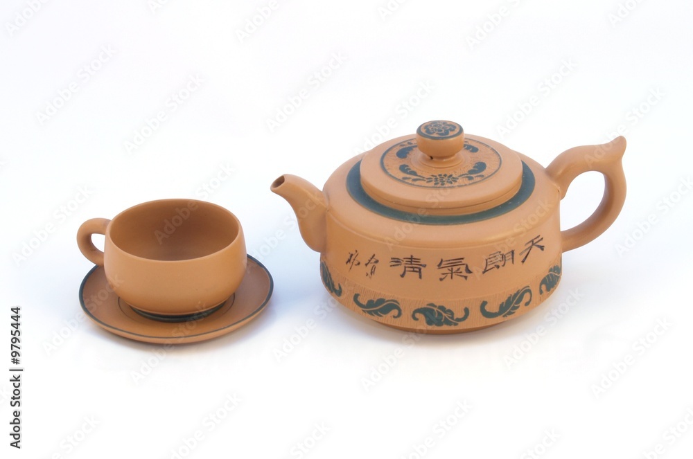 Traditional chinese tea service Stock Photo | Adobe Stock