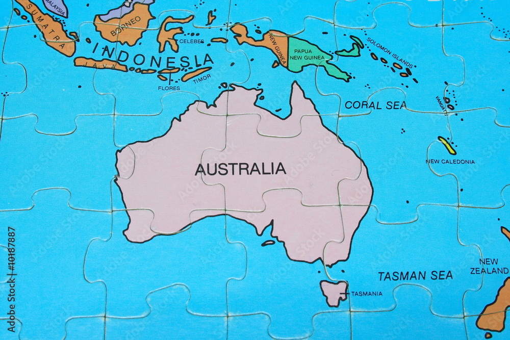 Puzzle Map Stock Photo | Adobe Stock