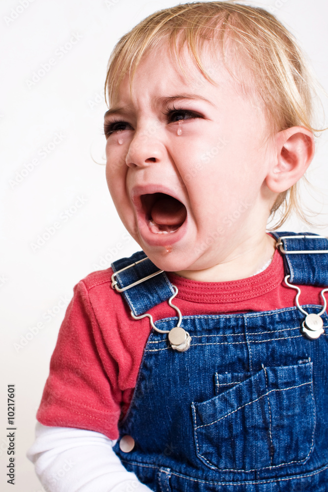 bébé pleurer crier malade chagrin malheureux enfant triste larme Photos ...