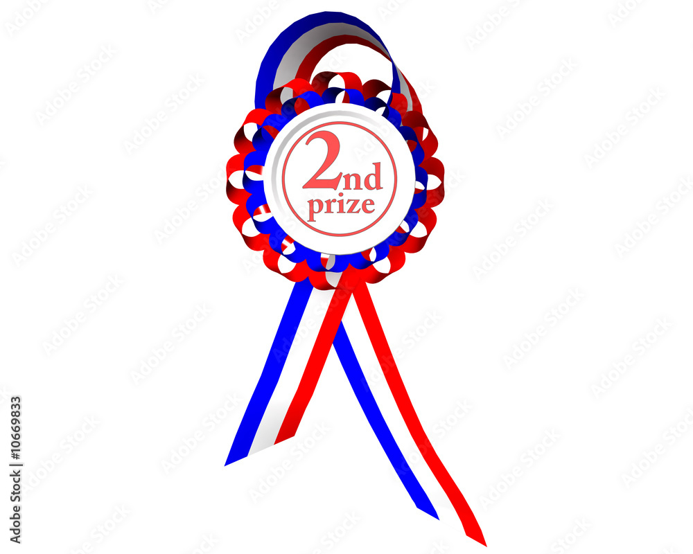 2nd prize medal Stock Illustration | Adobe Stock