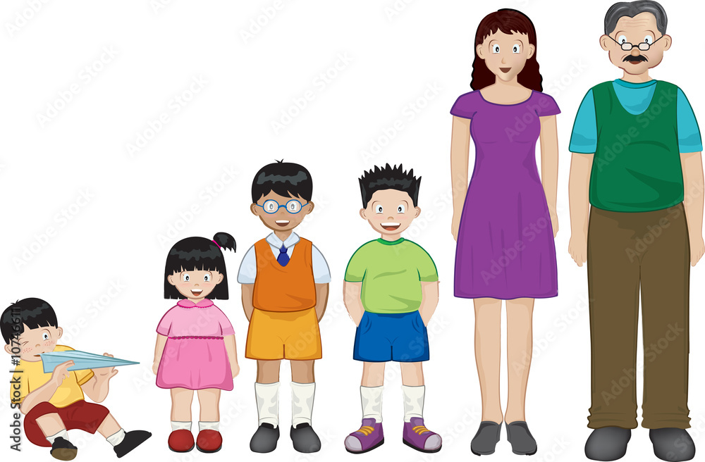 Clip Art Extended Family