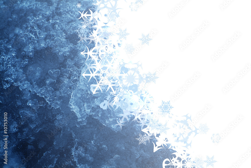 Snowflake background Stock Illustration | Adobe Stock