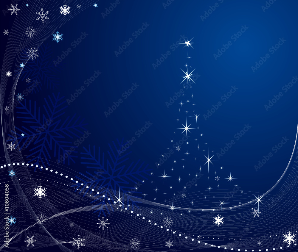 Christmas artistic vector background Stock Vector | Adobe Stock