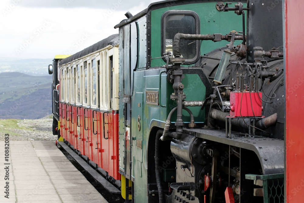 Snowdon Mountain Railway Stock Photo | Adobe Stock