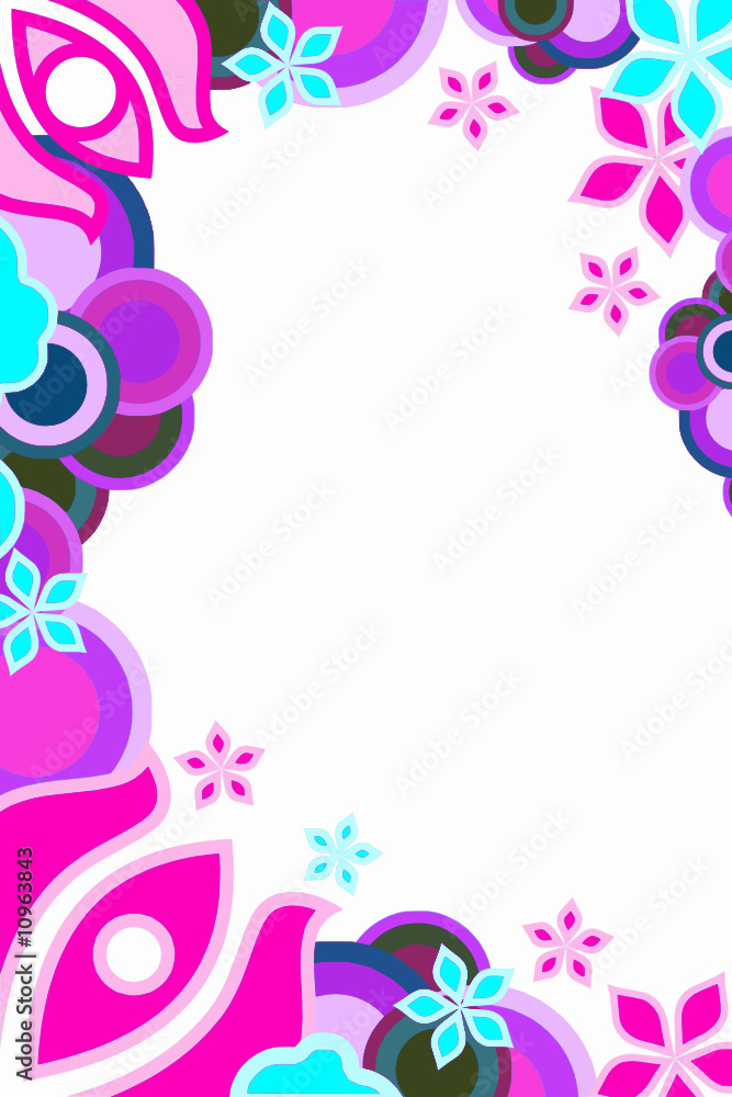 Girly background Stock Vector | Adobe Stock