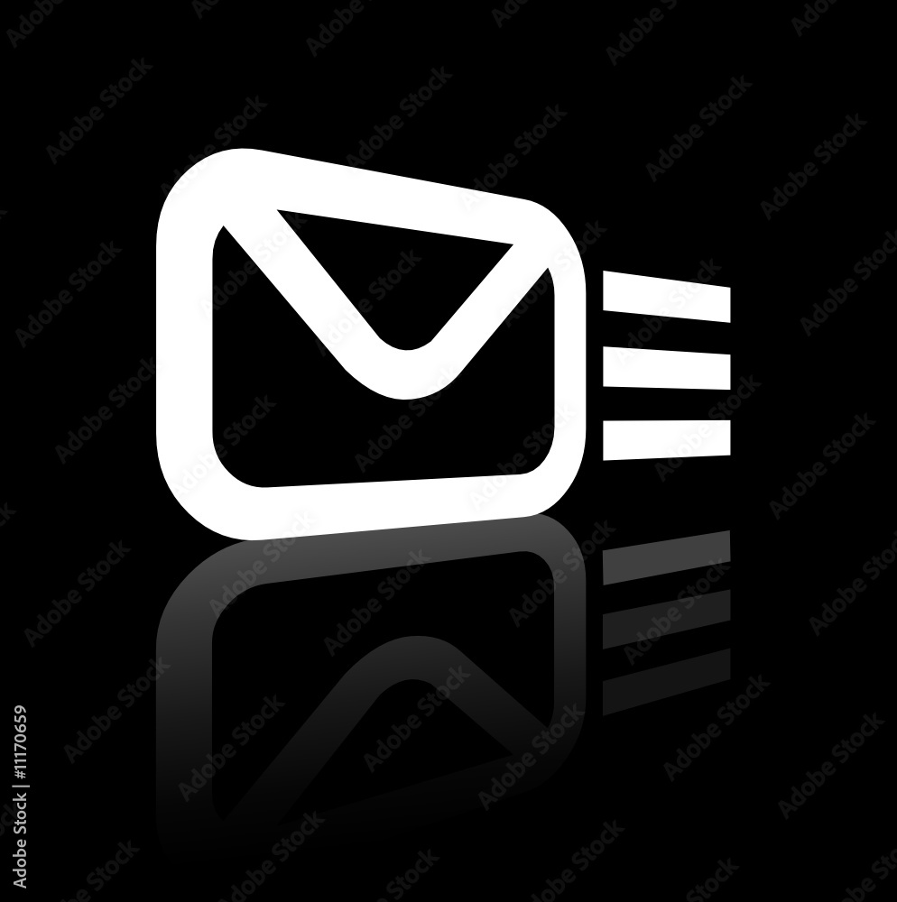 Vector Email Symbol Stock Vector | Adobe Stock