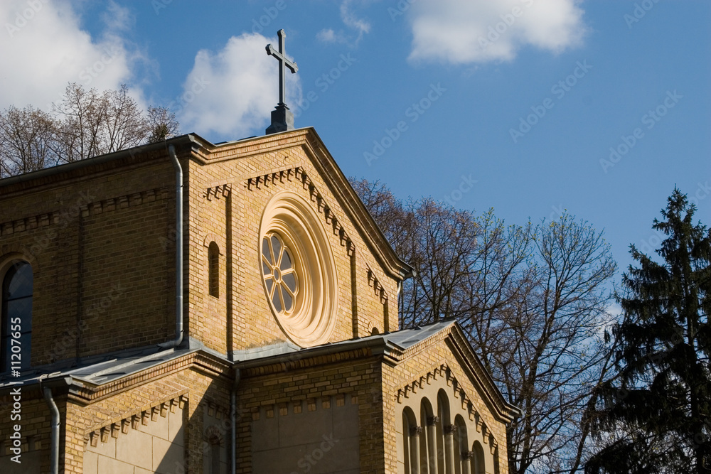 Kirchenfassade Stock Photo | Adobe Stock