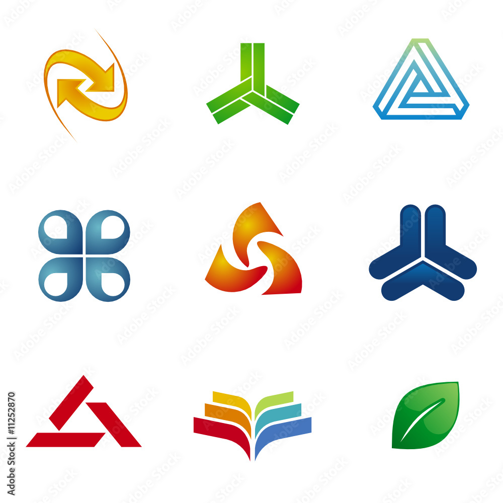 Logo Templates Stock Vector | Adobe Stock