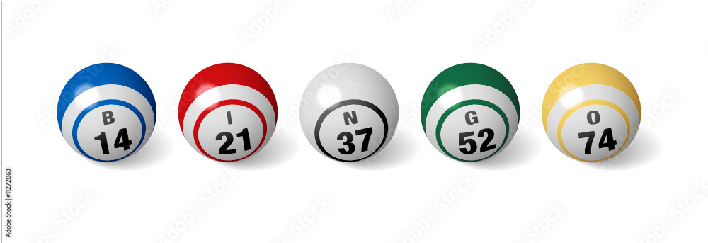 Bingo Balls Clipart