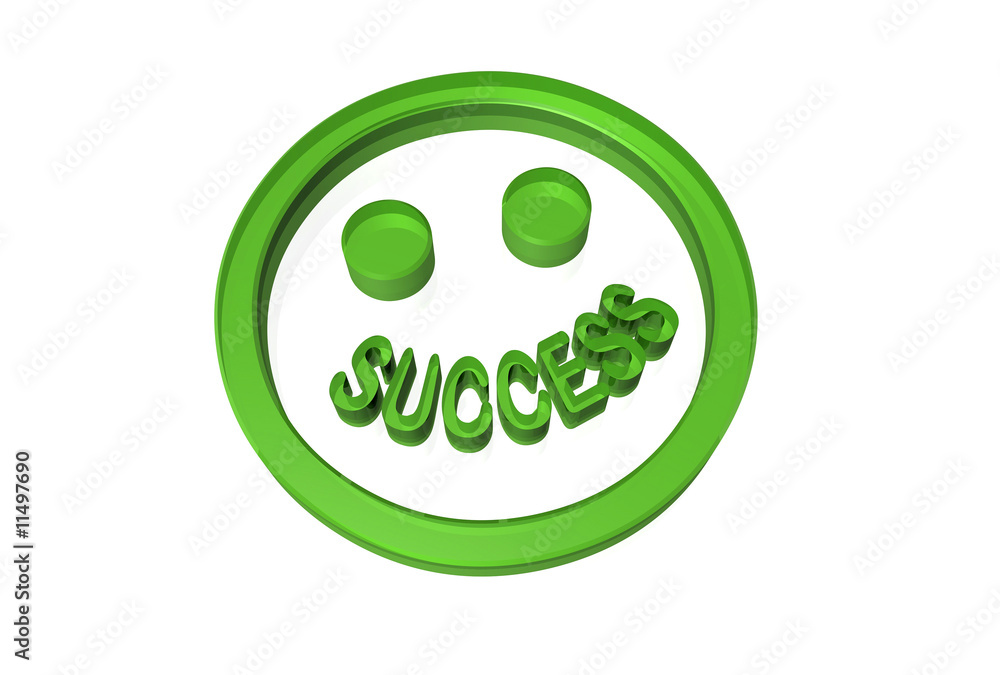 Success Smilie Stock-Illustration | Adobe Stock