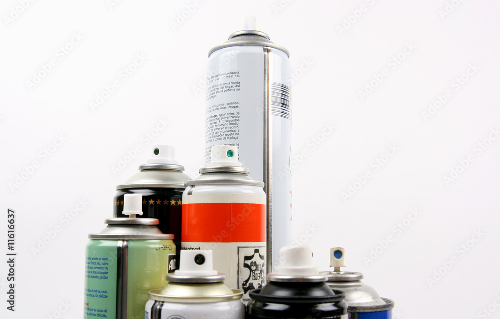 Spraydosen 02 Stock-Foto | Adobe Stock