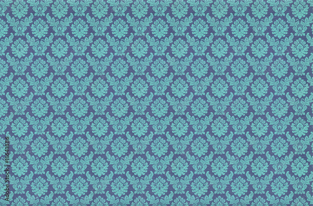 Retro blue wallpaper Stock Photo | Adobe Stock