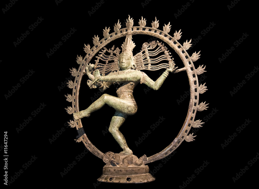 Shiva dancing over maya demon Stock Photo | Adobe Stock