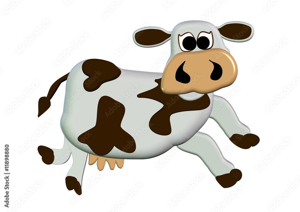 Cartoon Moo Moo Cows