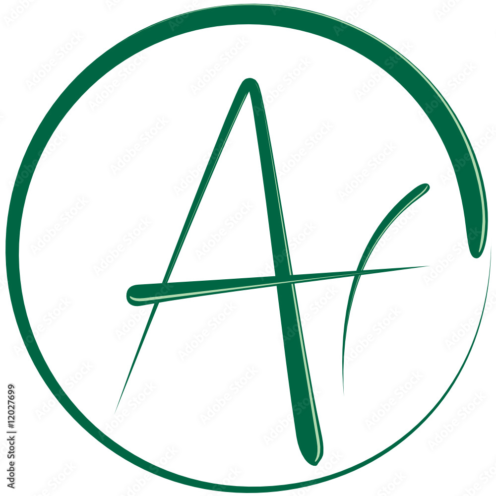 Logo. Symbol "A+" Stock Vector | Adobe Stock