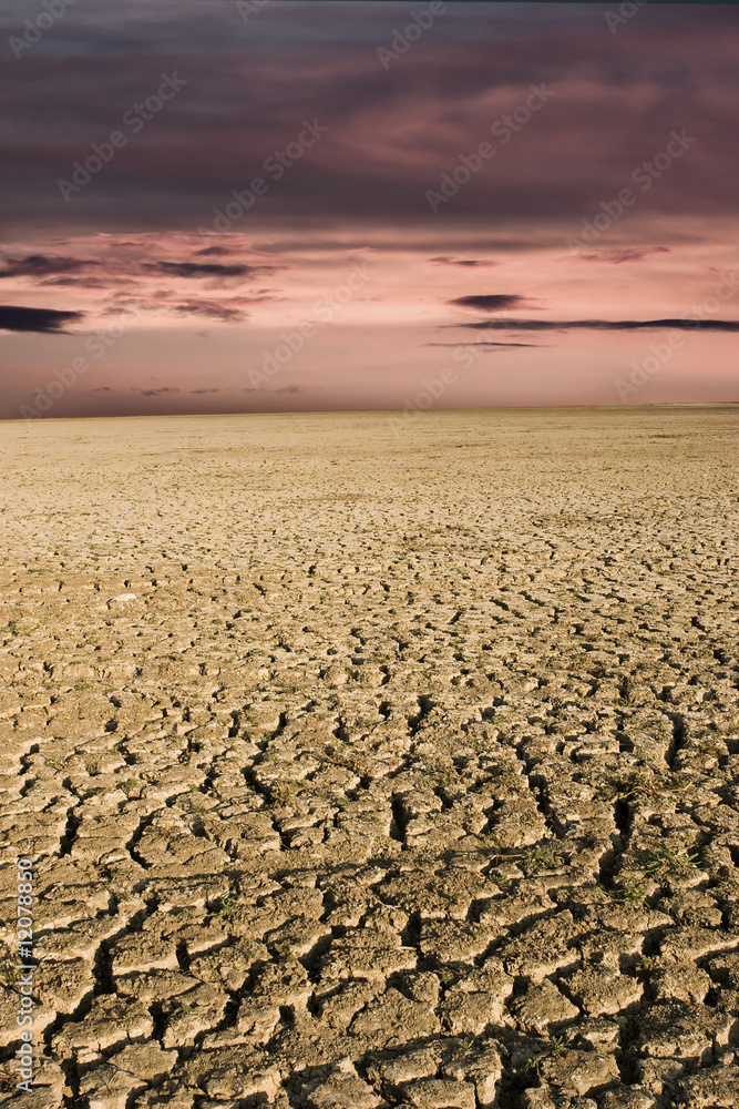 Dry Land and The Sky Stock Photo | Adobe Stock
