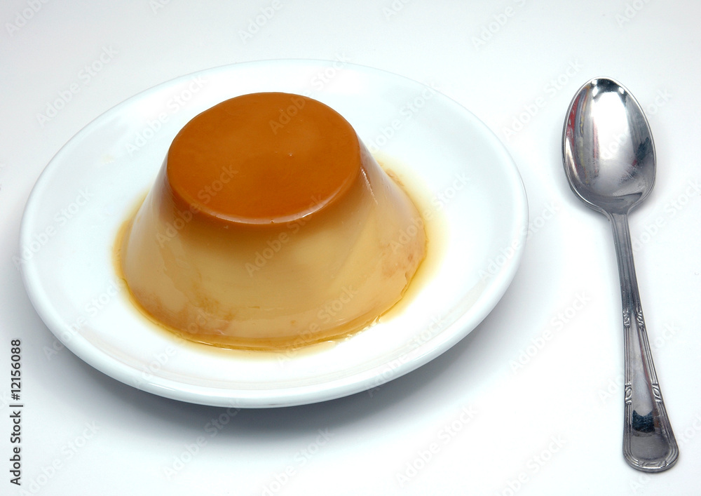Flan foto de Stock | Adobe Stock