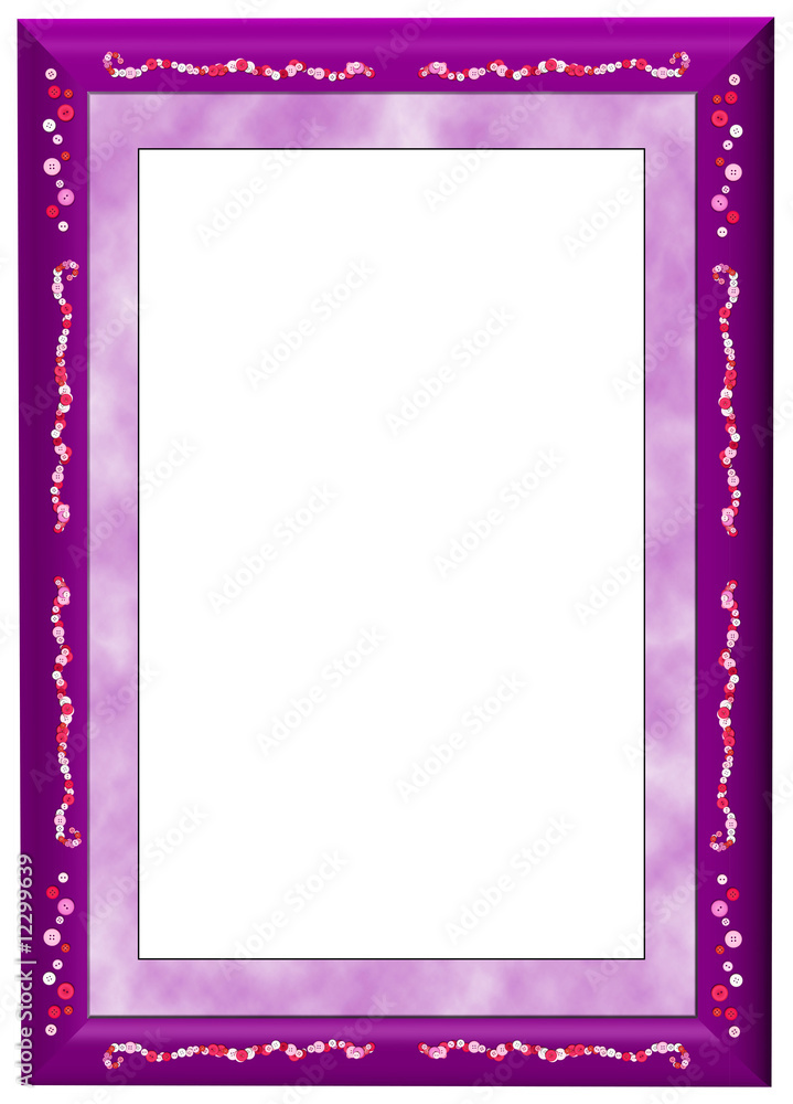 Purple Page Border