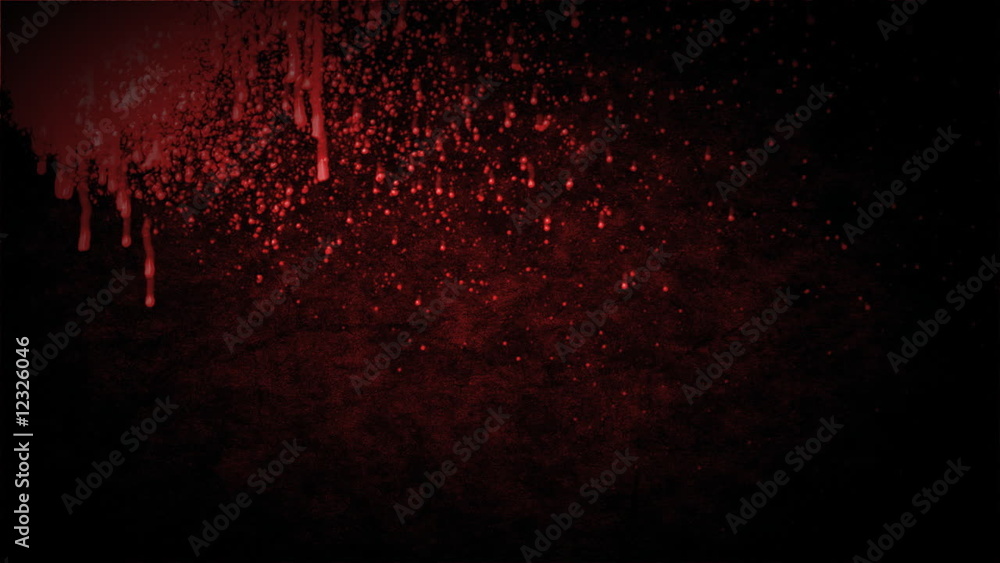 Blood splattering,Alpha file no. 12336620 Stock Video | Adobe Stock