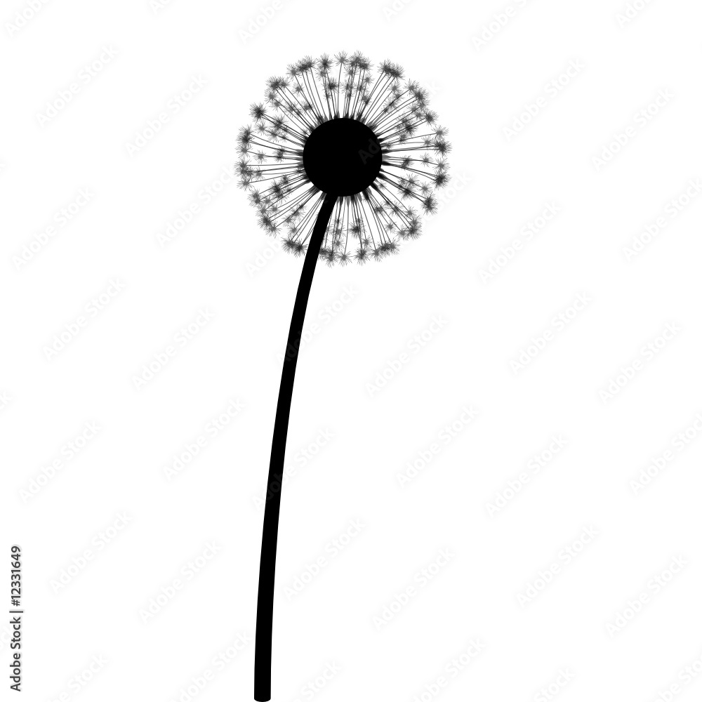 pusteblume I Stock Vector | Adobe Stock