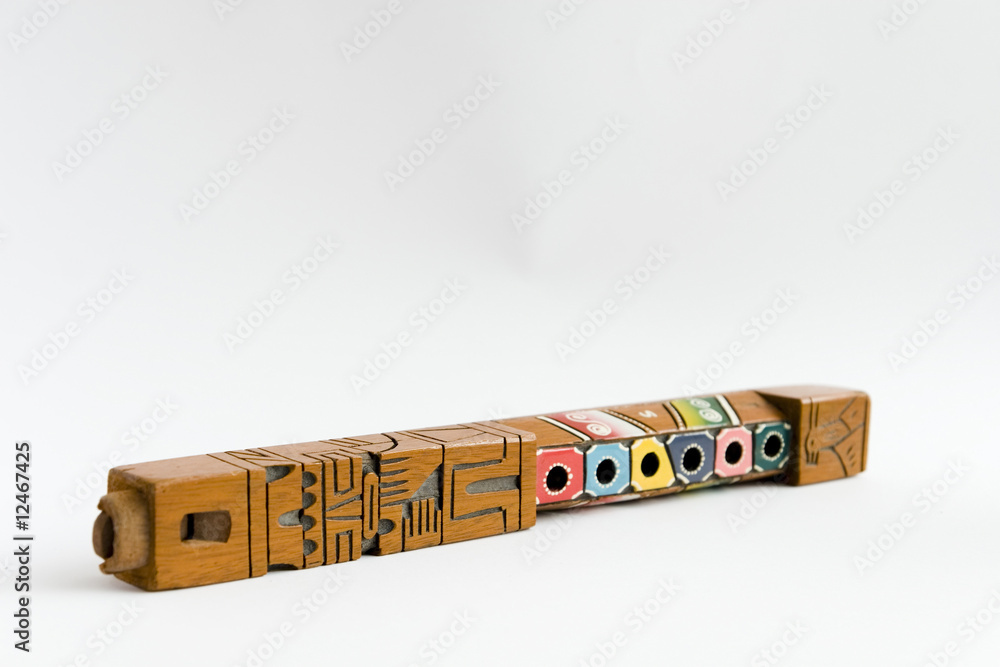 flauta andina Stock Photo | Adobe Stock