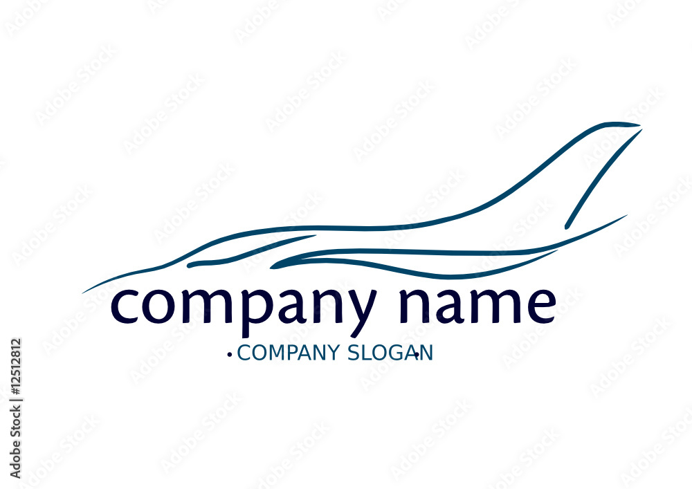 Jet Company Logo Stock Vector | Adobe Stock