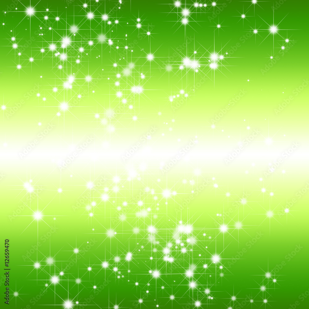 Green stars background Stock Illustration | Adobe Stock