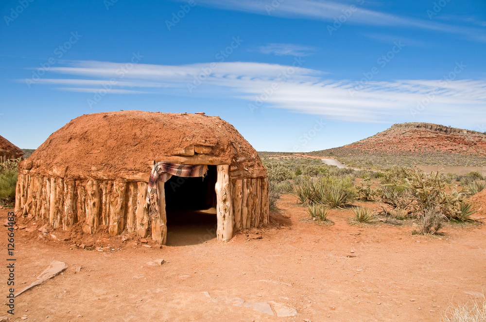 Native american dwelling Stock Photo | Adobe Stock