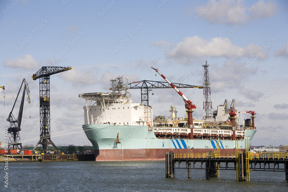 Oil vessel Stock Photo | Adobe Stock