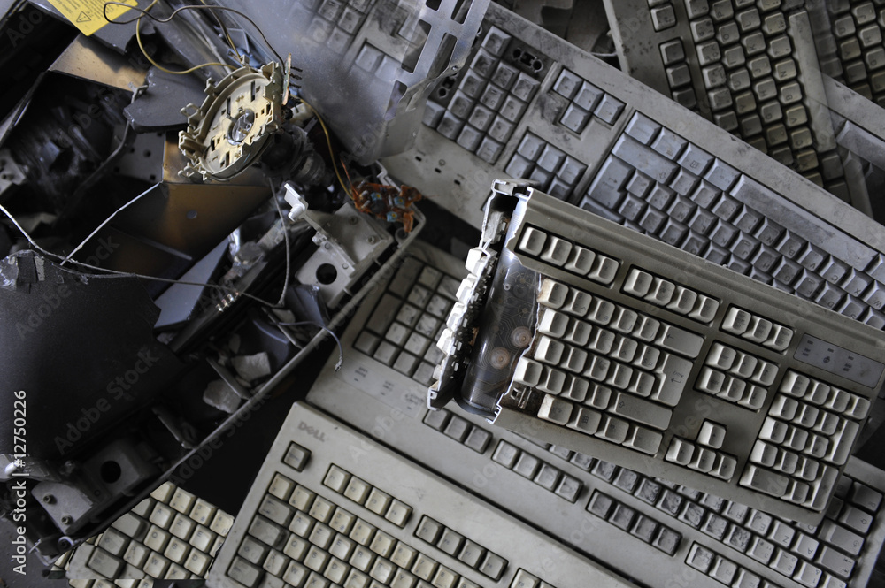 broken PC Stock Photo | Adobe Stock