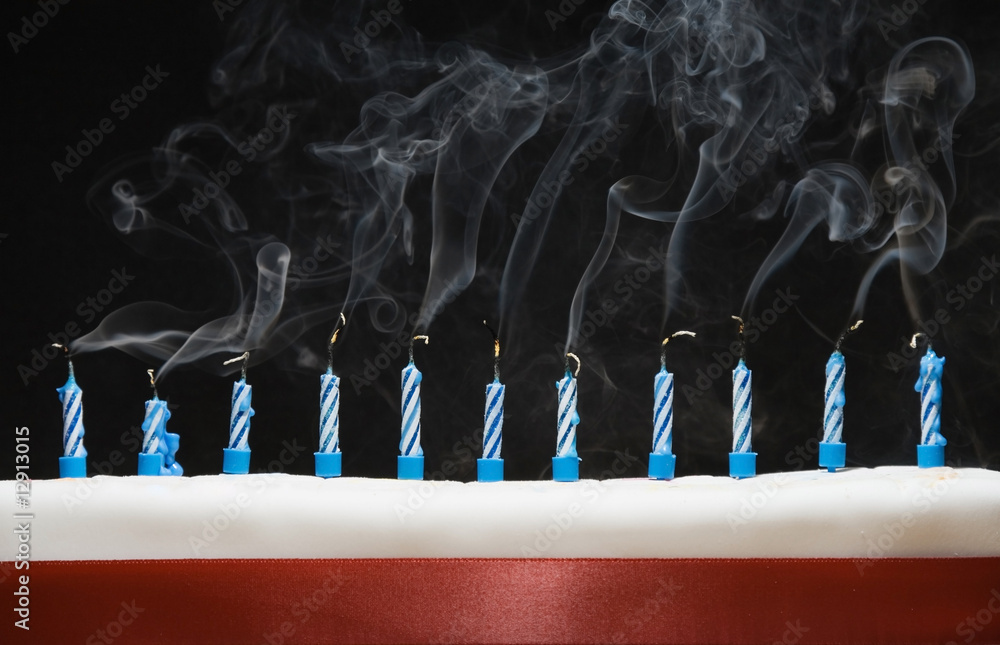 Blown Out Candles Stock Photo | Adobe Stock