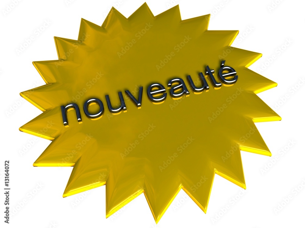 pictogramme - nouveauté Stock-Foto | Adobe Stock