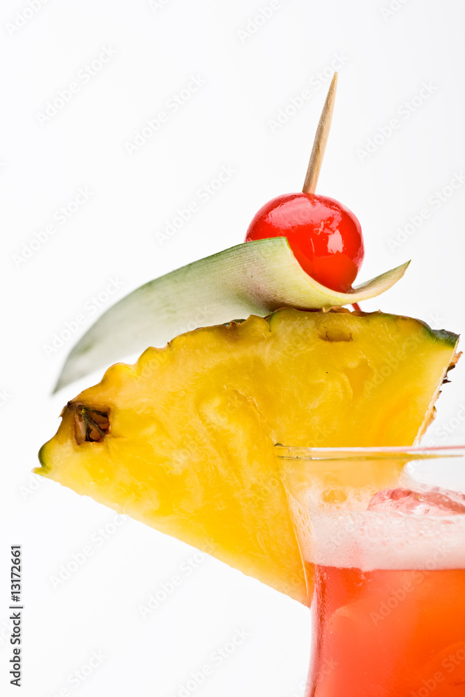 Planters punch cocktail Stock Photo | Adobe Stock