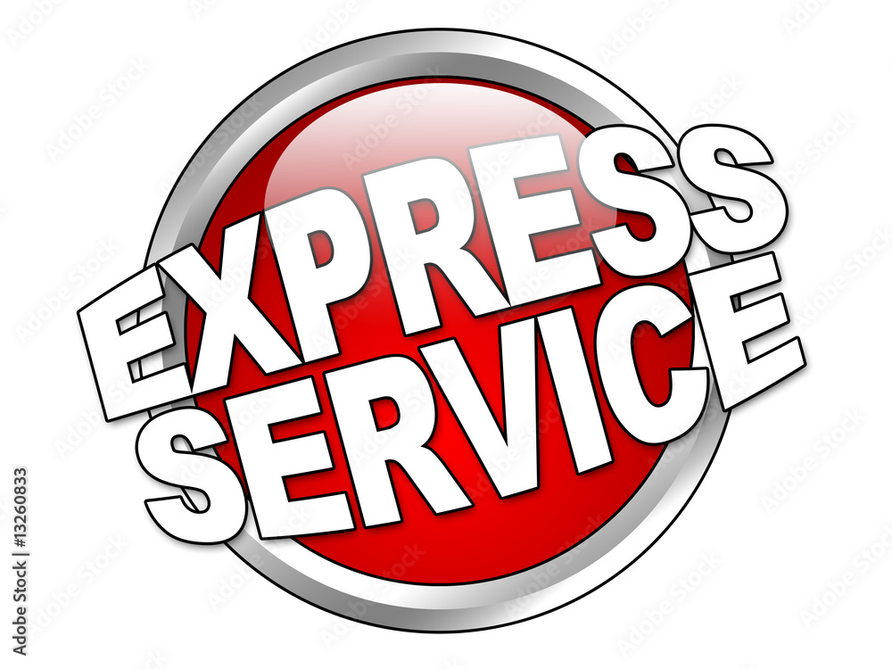 Express Service Stock-Illustration | Adobe Stock