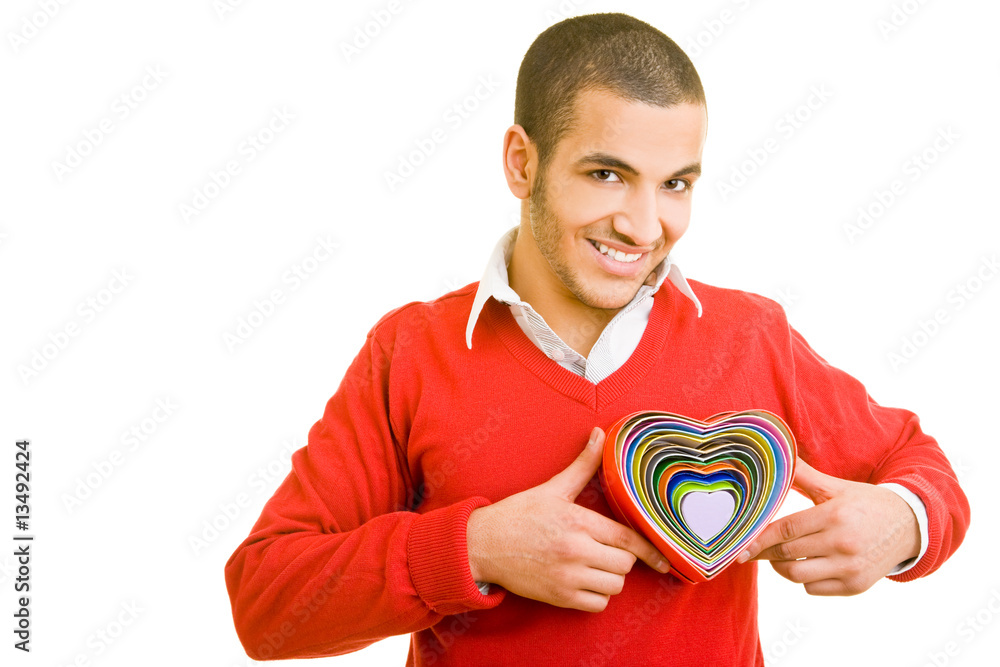 Verliebter Mann Stock Photo | Adobe Stock