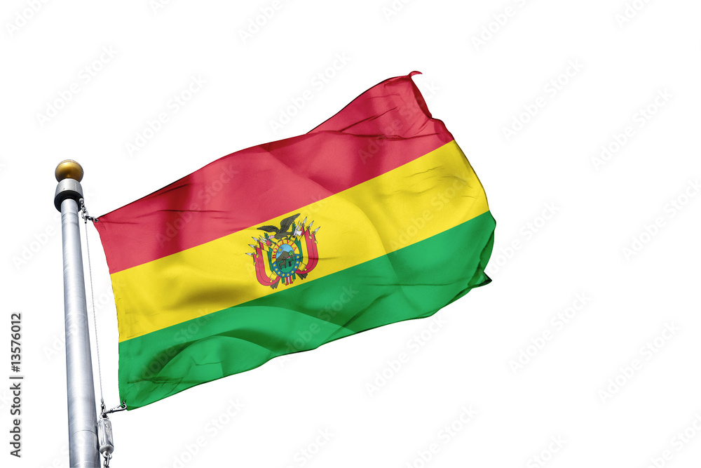 drapeau bolivie Stock Photo | Adobe Stock