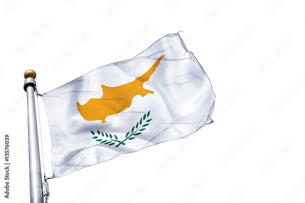 drapeau chypre Stock Photo | Adobe Stock