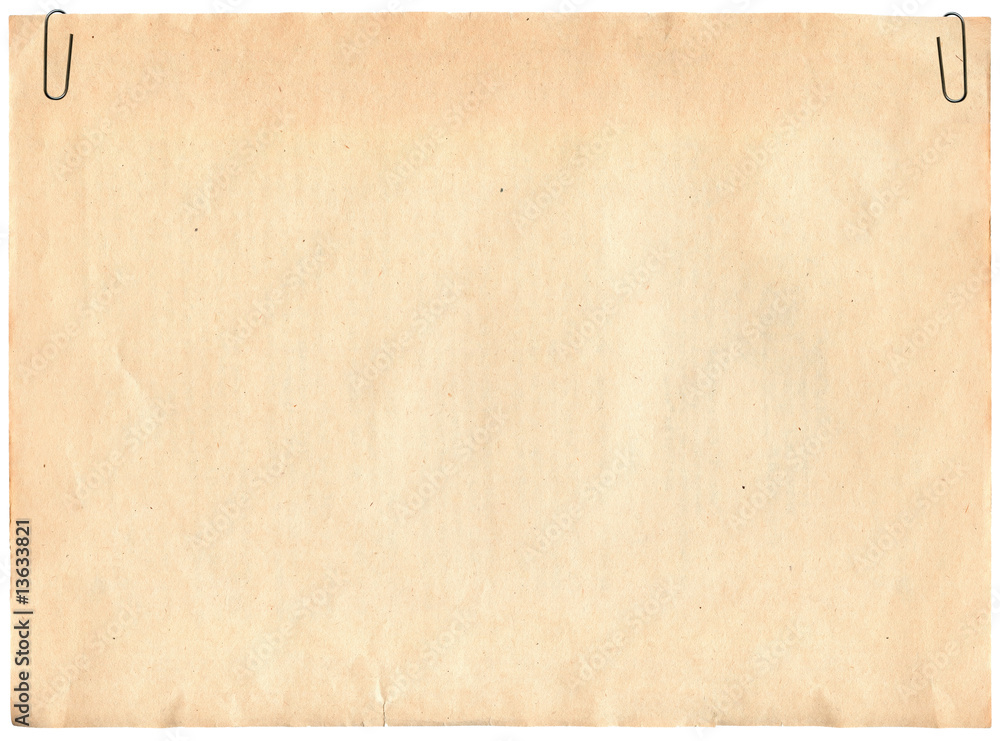 Vintage old paper texture with clips to background Stock Photo | Adobe ...