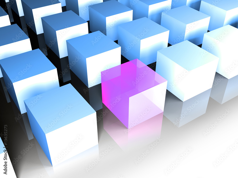 cubi, logo, geometrie Stock Illustration | Adobe Stock