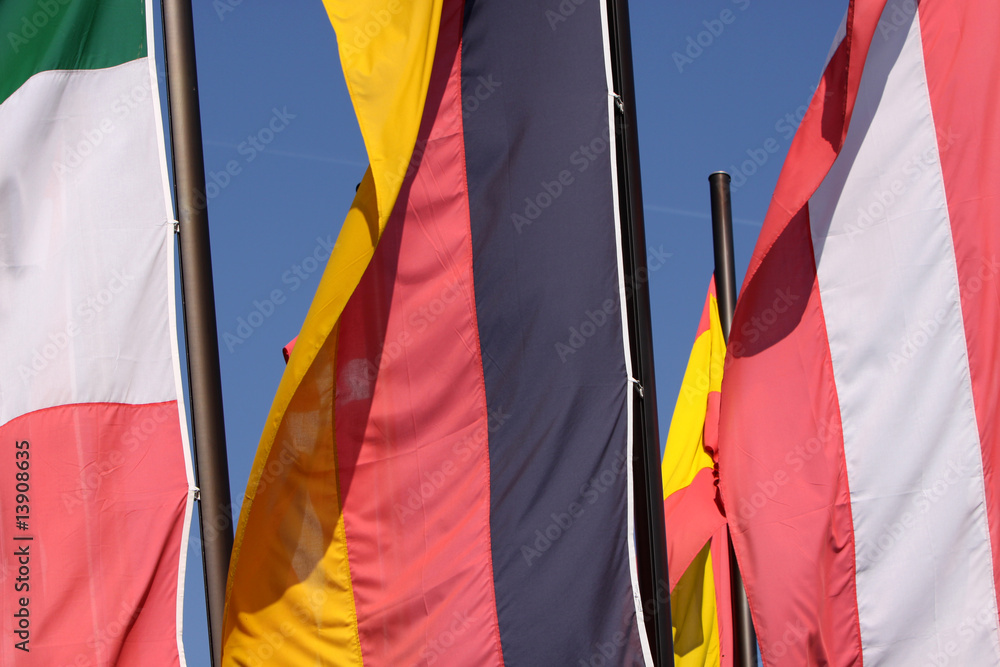 Fahnen Stock-Foto | Adobe Stock