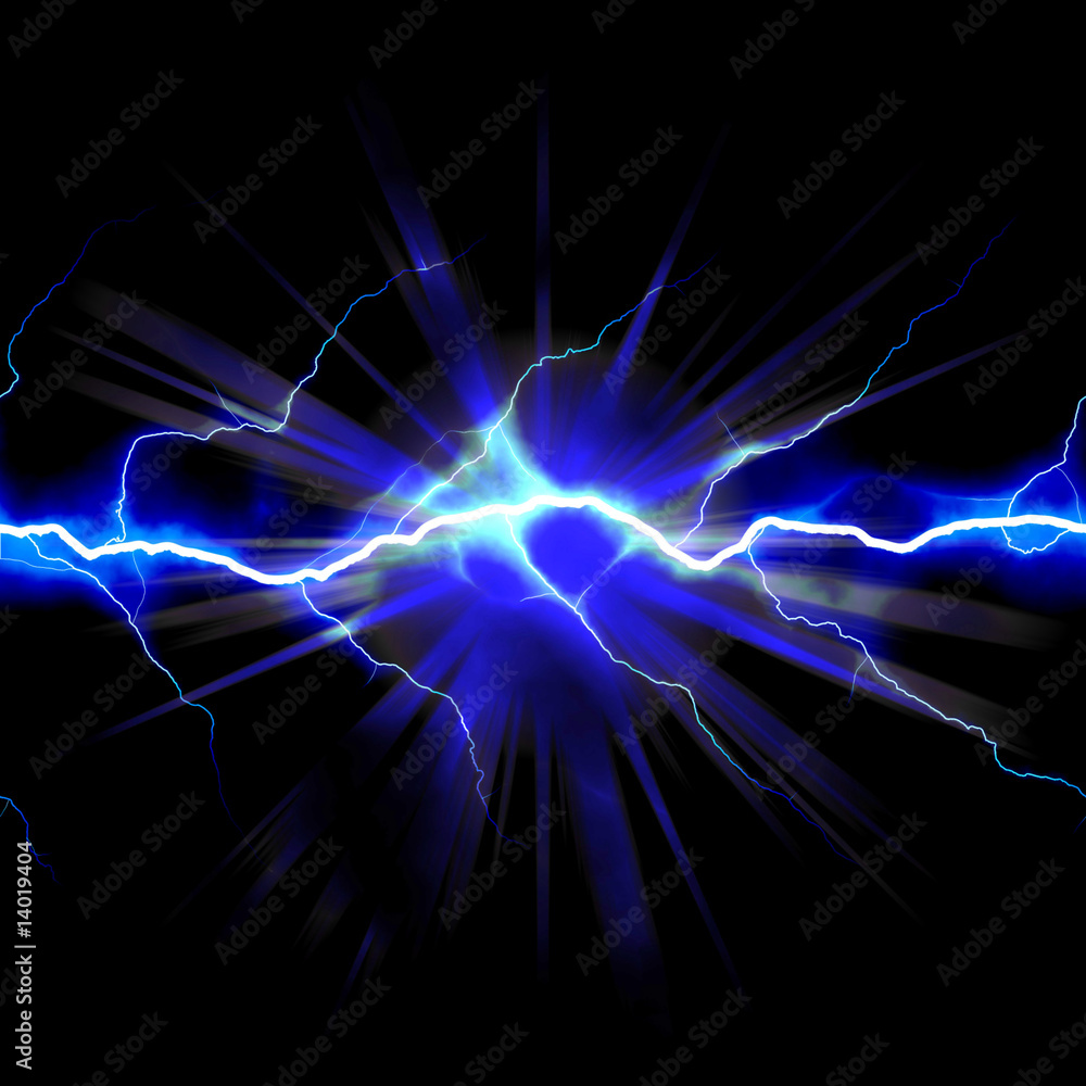 Shocking Electricity Stock Illustration | Adobe Stock