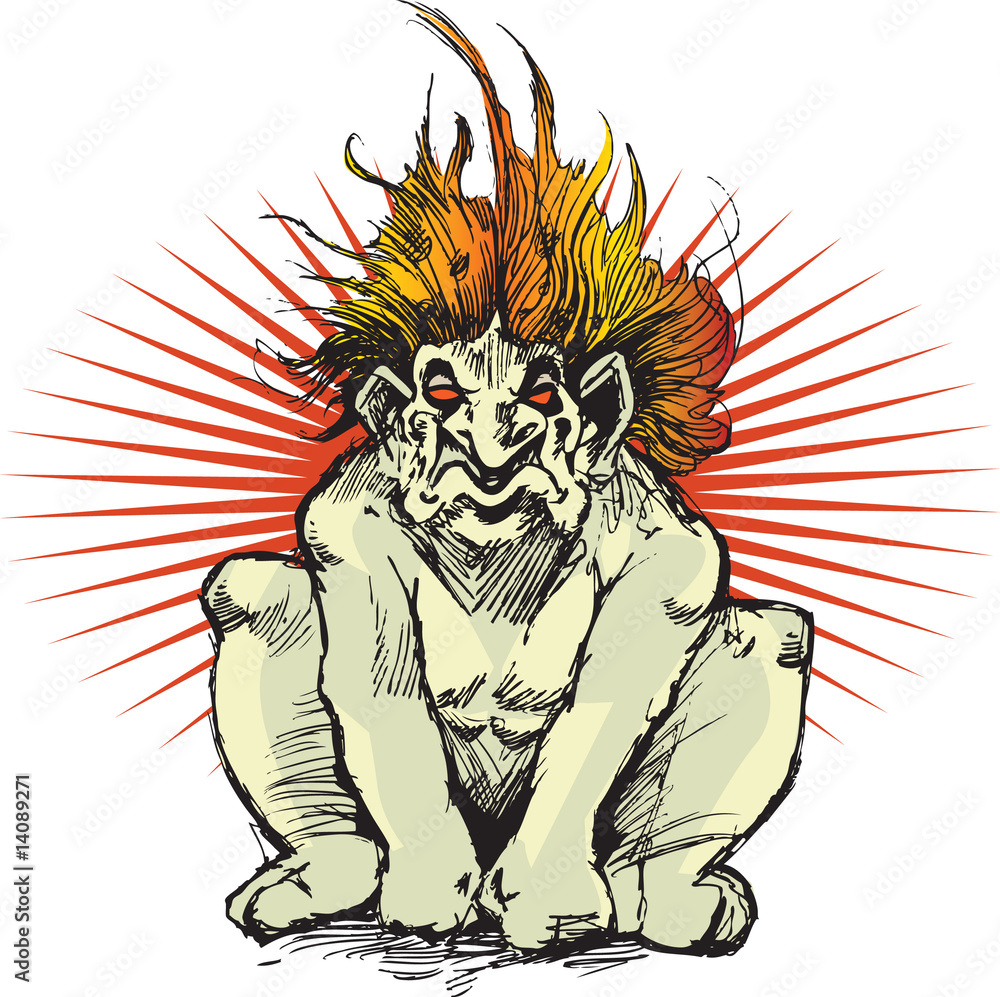 Troll Stock Vector Adobe Stock