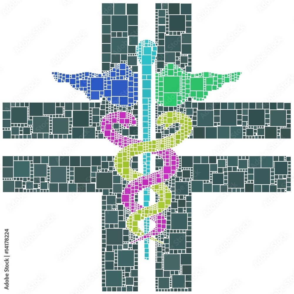 Simbolo di una farmacia Stock Vector | Adobe Stock