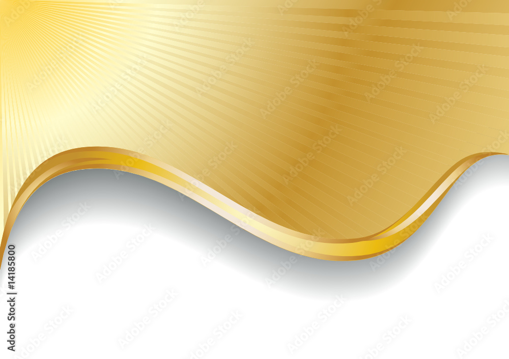 Vector gold background Stock Vector | Adobe Stock