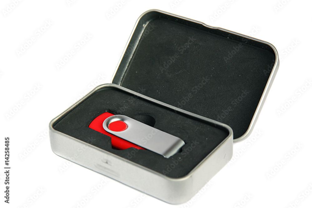 Pendrive box Stock Photo | Adobe Stock