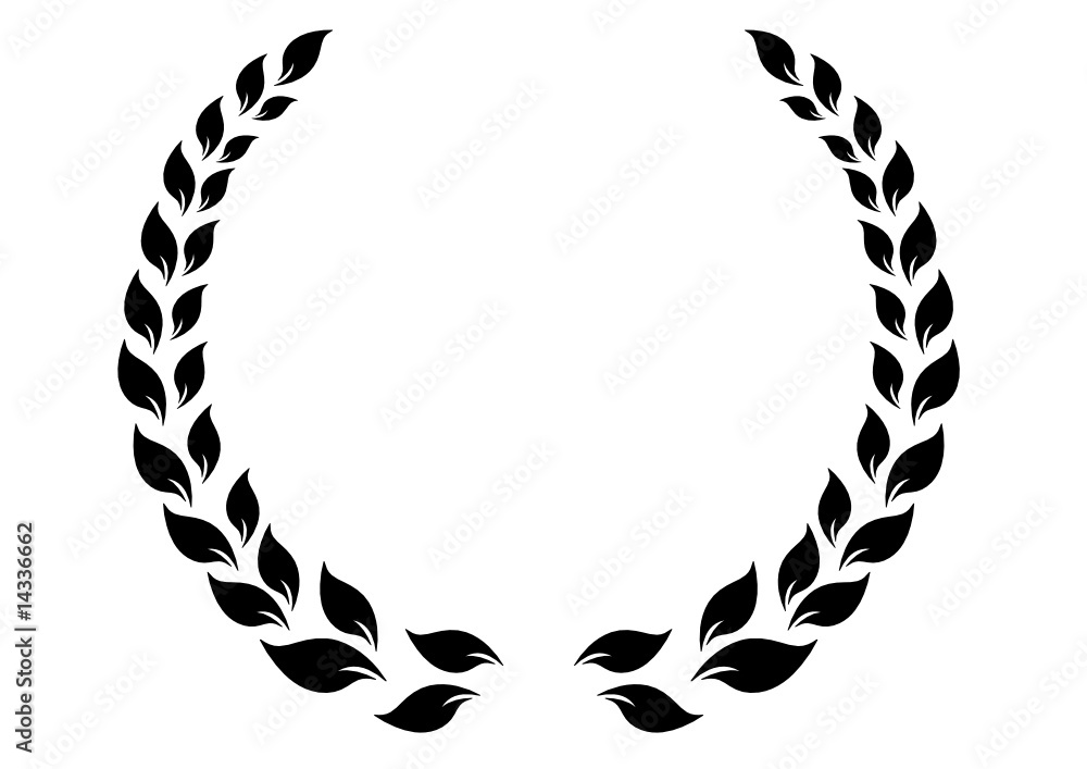 Siegerkranz Stock Vector | Adobe Stock