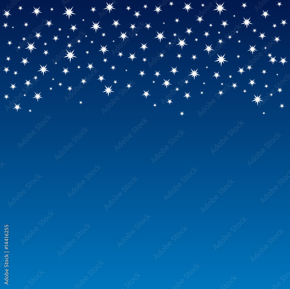 Sternenhimmel Stock-Vektorgrafik | Adobe Stock