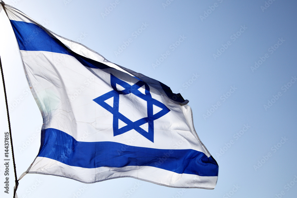 Flag of Israel Stock Photo | Adobe Stock
