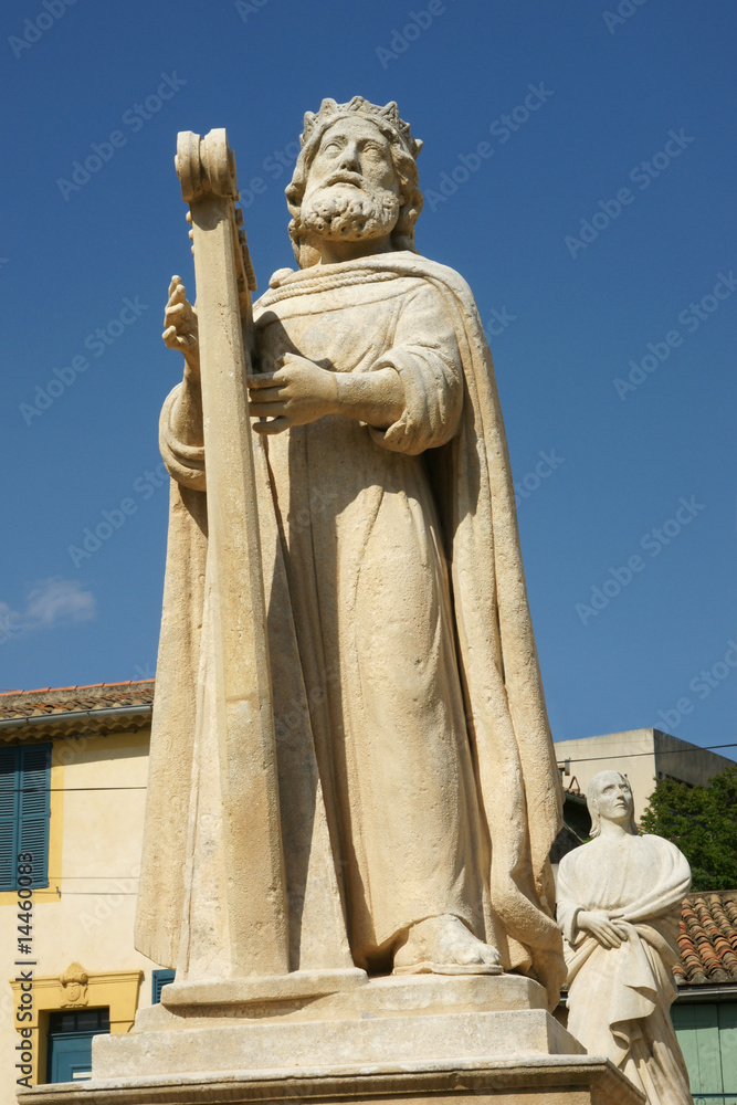 statue du roi David Photos | Adobe Stock